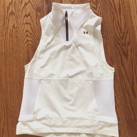 Under Armour | Jackets & Coats | Small White Under Armour Vest | Poshmark